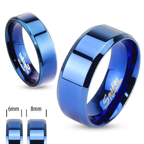 Couple Rings: Matching Stainless Steel Wedding Bands ...